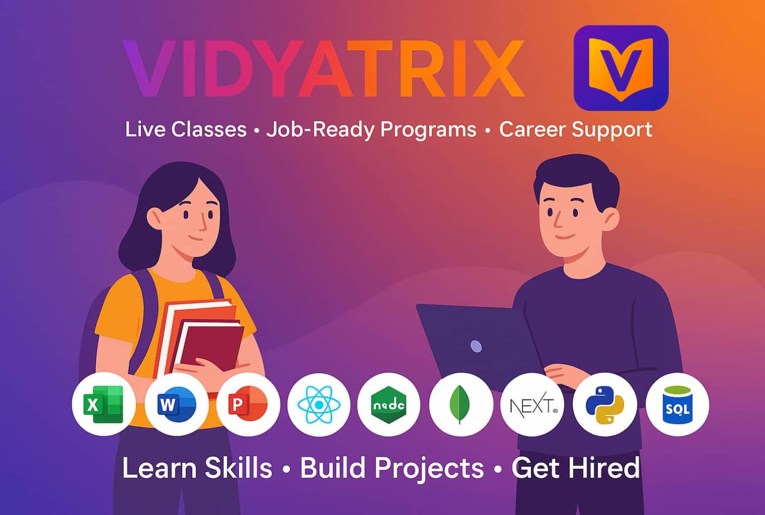 Vidyatrix – Affordable Job-Ready Programs & Career Support